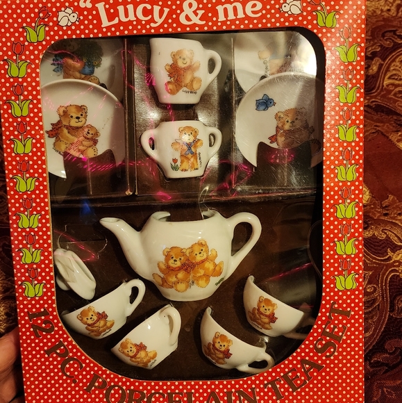 Lucy and Me | Toys | Lucy And Me Vintage Tea Set | Poshmark